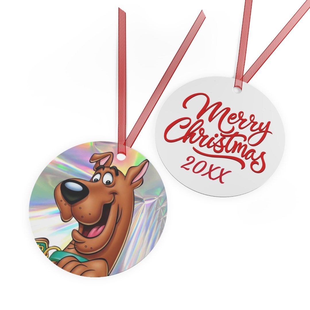 Scooby-doo Ornaments,holographic Neon Pastels, Metal, Christmas ...