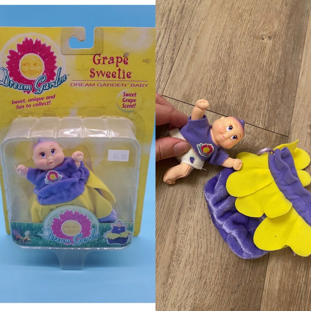 Vintage 1998 Trendmasters Dream Garden Grape Sweetie Doll - Etsy