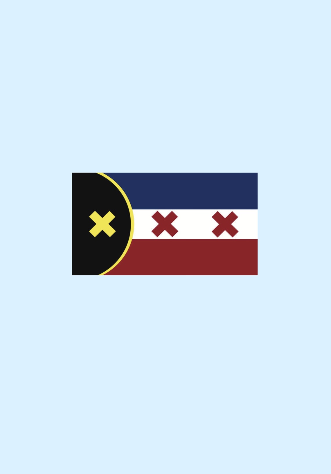 Lmanburg Flag Sticker - Etsy