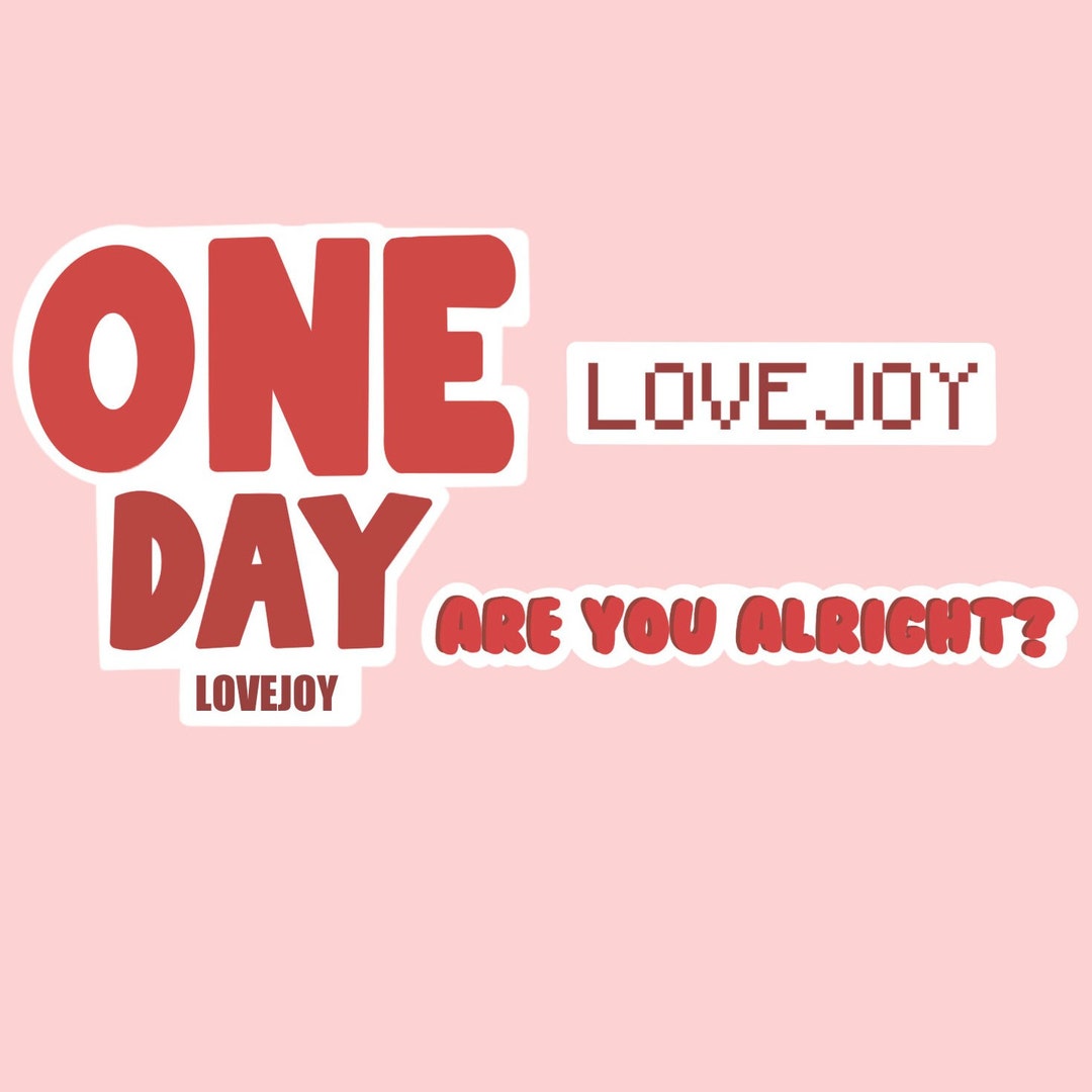 Are You Alright? Sticker Pack (lovejoy) - Etsy
