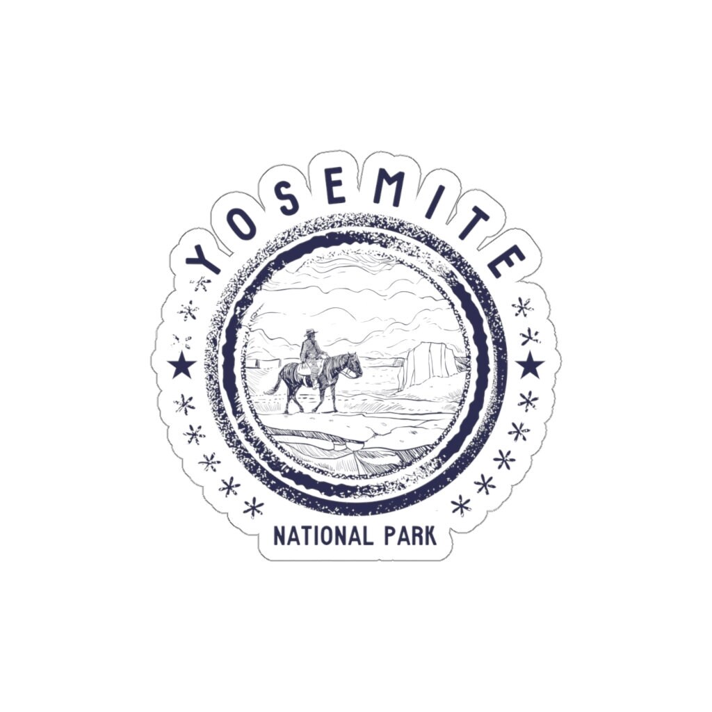 Yosemite Sticker Yosemite National Park Sticker Laptop - Etsy
