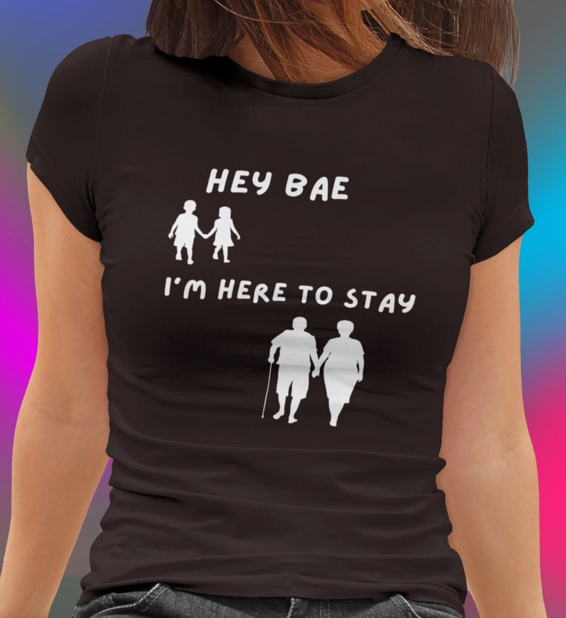 Hey Bae T For Wife T For Girl Friend T For Friend T Idea Trendy T Special