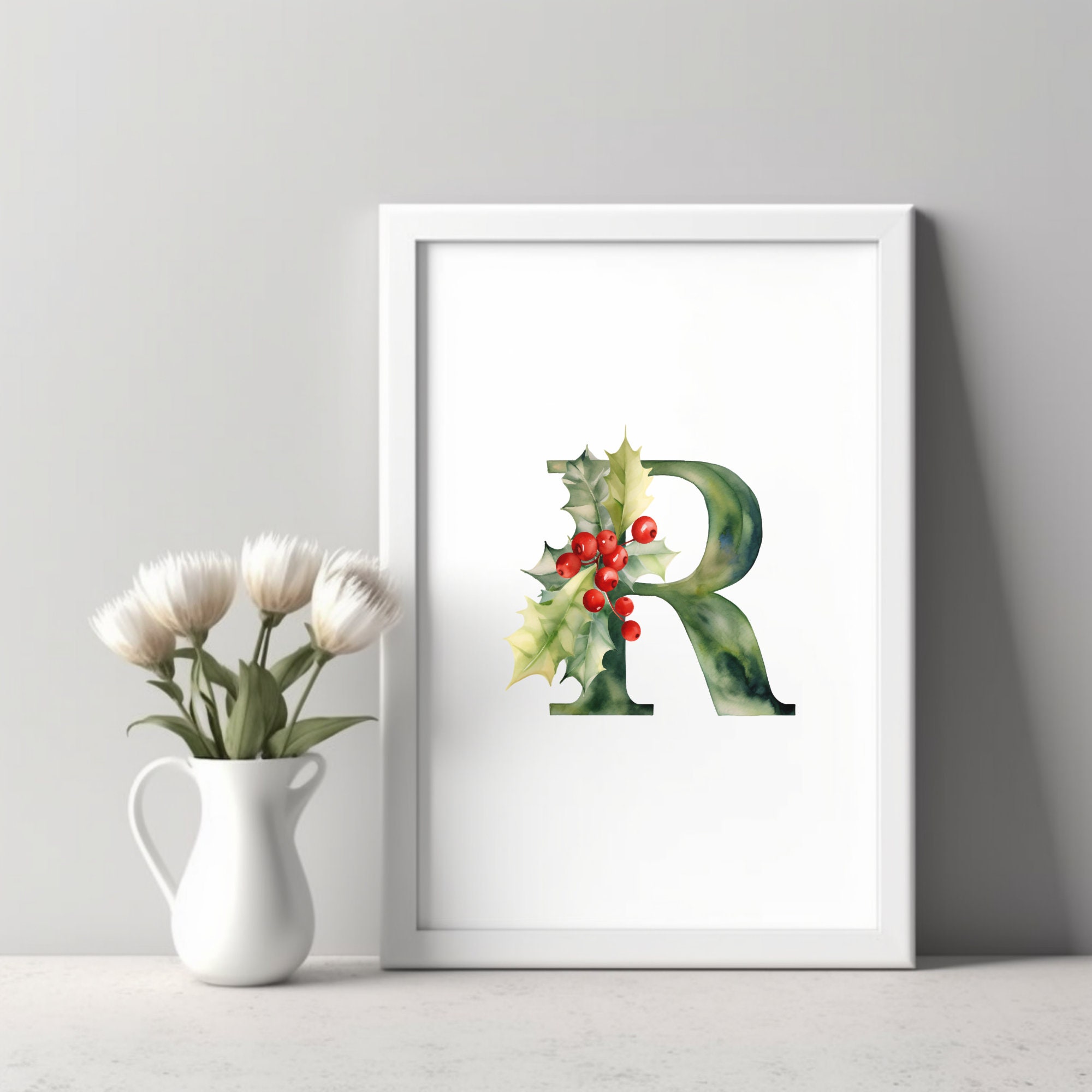 41 Christmas Alphabet Clipart Bundle, Christmas PNG, Christmas Clipart ...