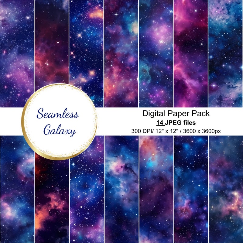 Galaxy Backdrop - Etsy