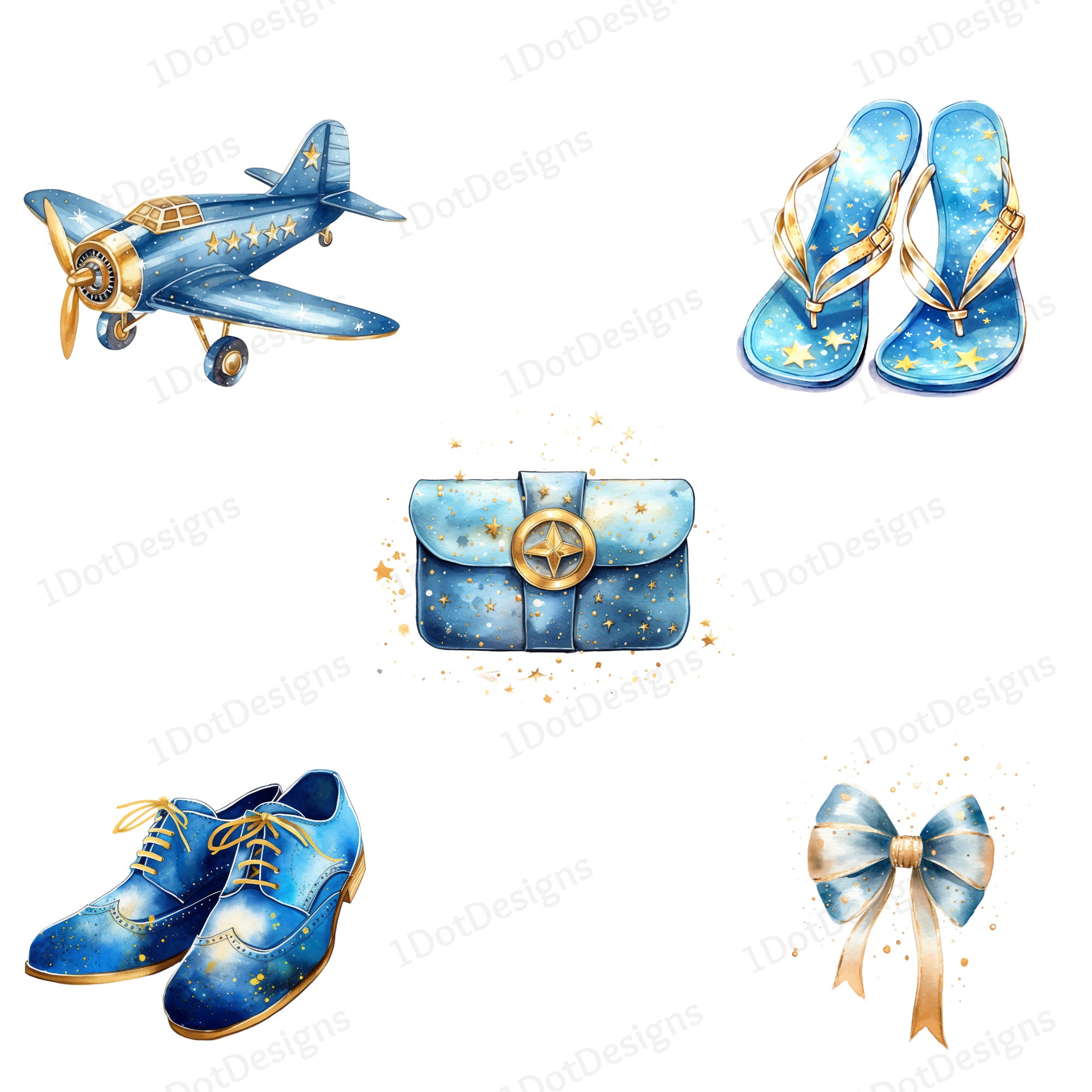 Festive Vacation Clipart Bundle Christmas Vacation PNG - Etsy