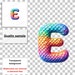 Dragon Scales Alphabet Clipart, Watercolor Letters, Fantasy Font ...