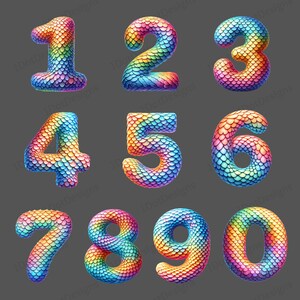 36 Dragon Scales Alphabet Clipart Bundle, Fantasy Font, Letters Clipart ...