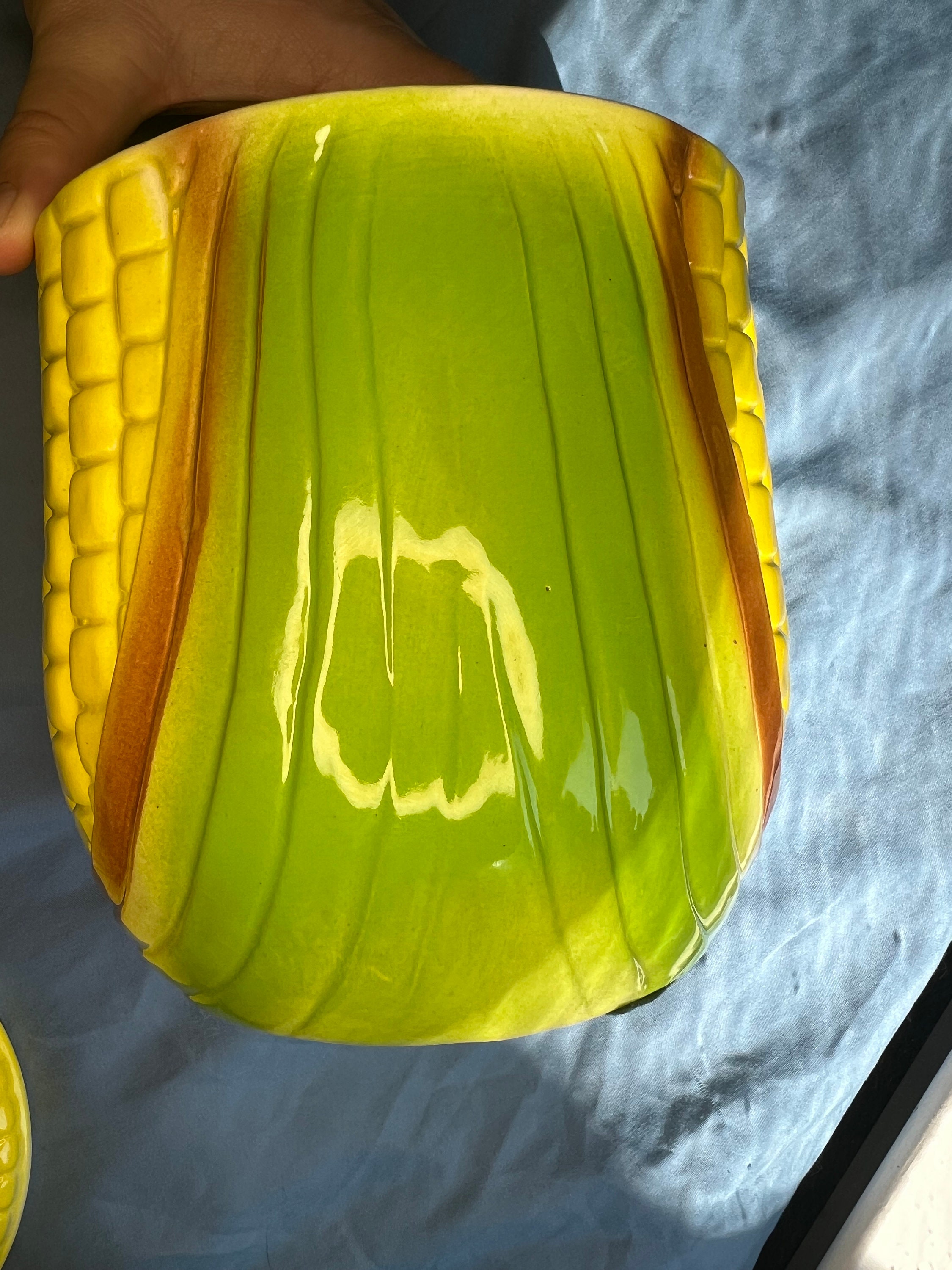 Vintage 1960's Corn Pantry Container Medium - Etsy