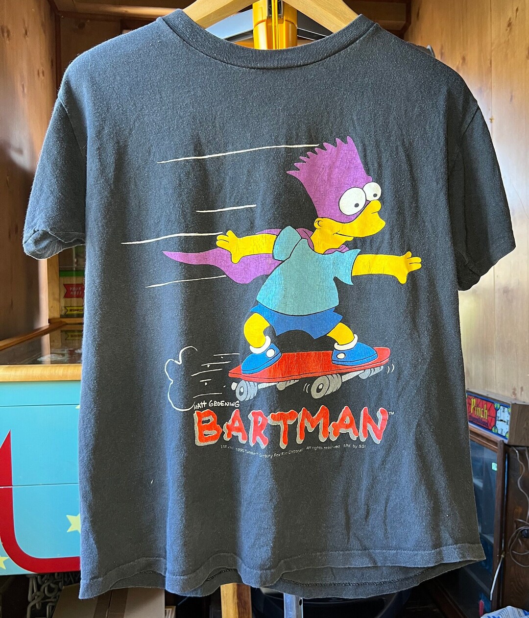 Vintage 1990 Simpsons Bartman T Shirt. - Etsy