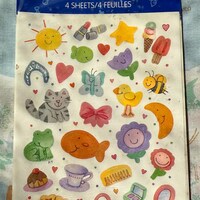 Vintage 1980s 1990s 2000s Sticker Sheet, American Greetings (AGC) Super ...