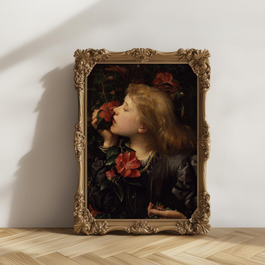 Charming Vintage Painting - Dame Alice Ellen Terry - Instant Download ...