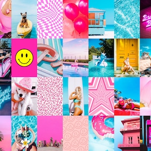 Preppy Collage Kit | Instant Digital Download | 140 Prints | Bright ...