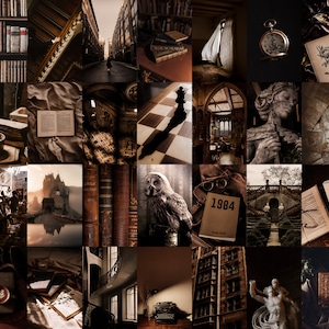Dark Academia Collage Kit | Instant Digital Download | 100 Prints ...