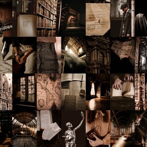 Dark Academia Collage Kit | Instant Digital Download | 100 Prints ...