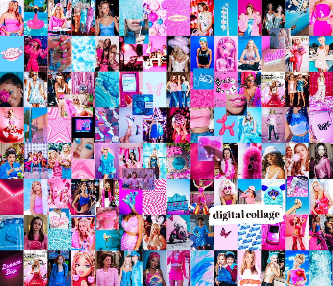 Preppy Y2K Collage Kit - Instant Digital Download - 160 Prints | 4x6 ...
