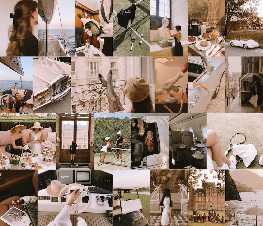 Old Money Collage Kit | Instant Digital Download | 190 Prints | Prep ...