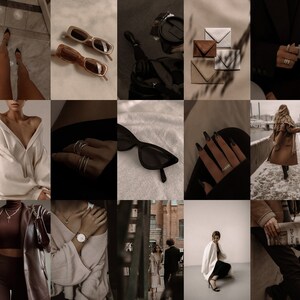 Neutral Brown Collage Kit Digital Download | 200 Pc Aesthetic Art Pack ...