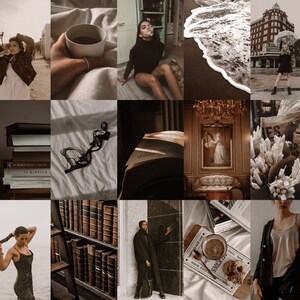 Neutral Brown Collage Kit Digital Download | 200 Pc Aesthetic Art Pack ...