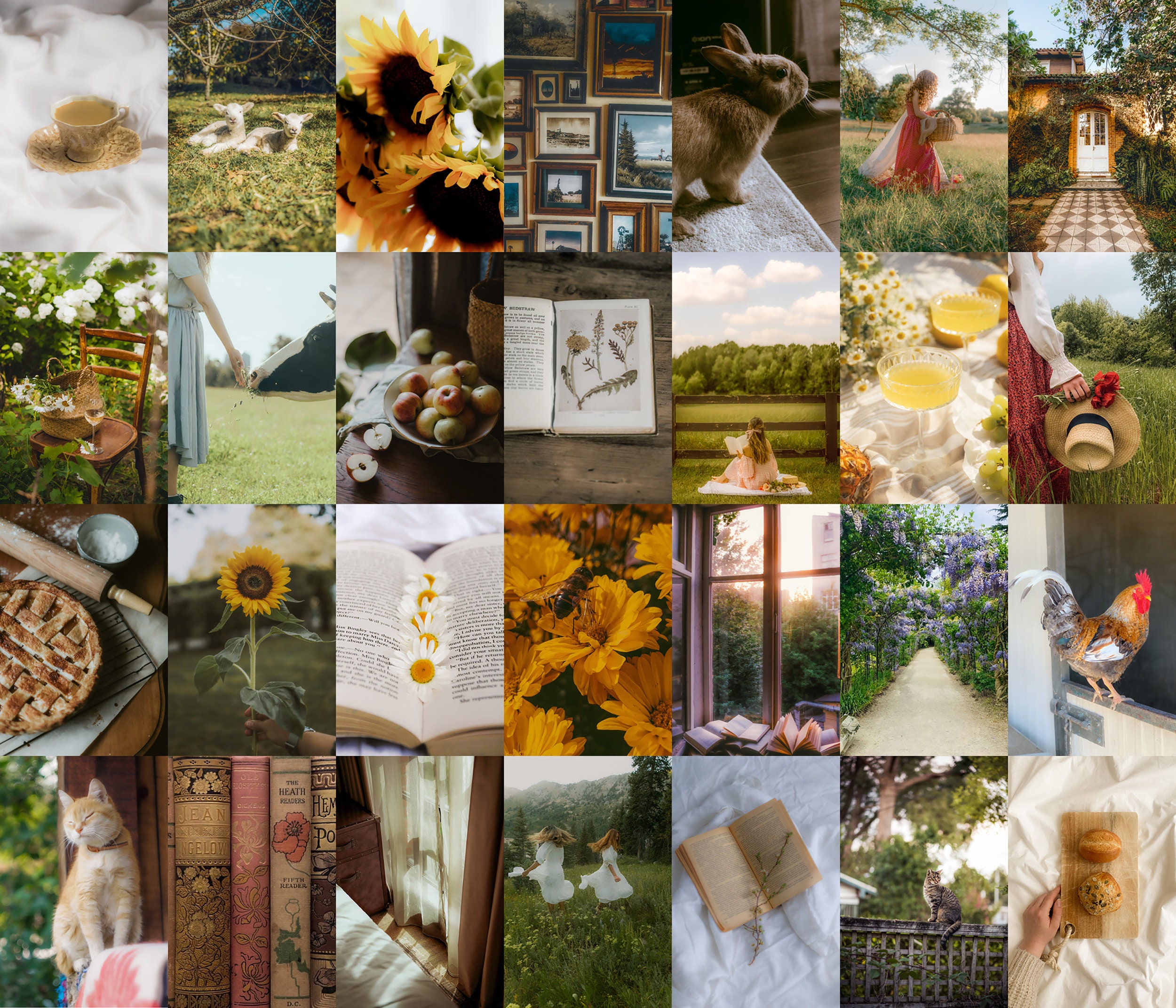 Cottagecore Collage Kit | Instant Digital Download | 125 Prints ...