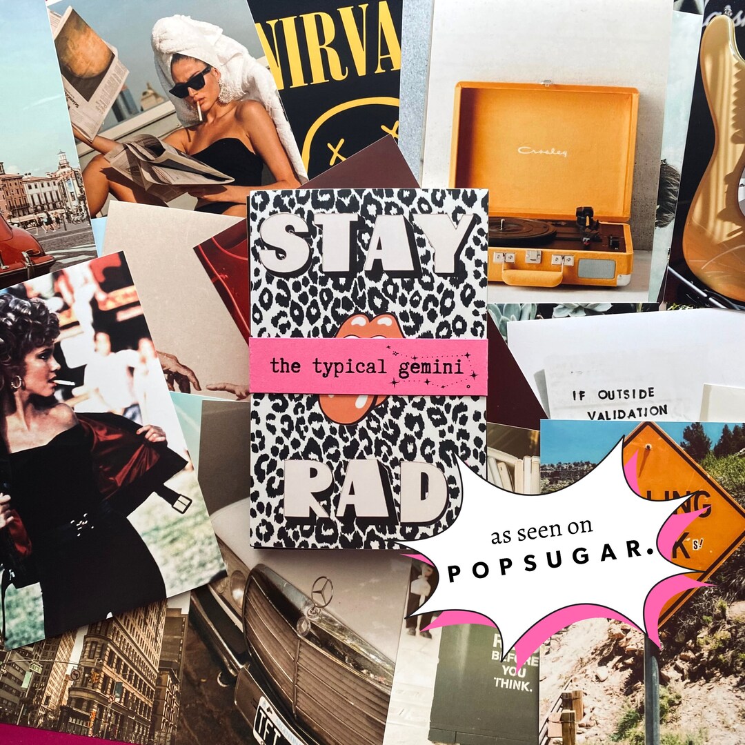 Vintage Printed Collage Kit | 30/60/100pcs | Retro Aesthetic | 4x6 or ...