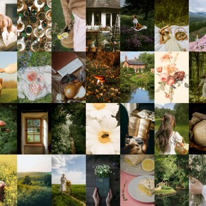 Cottagecore Collage Prints | 125 Prints | Aesthetic Wall Art (digital ...
