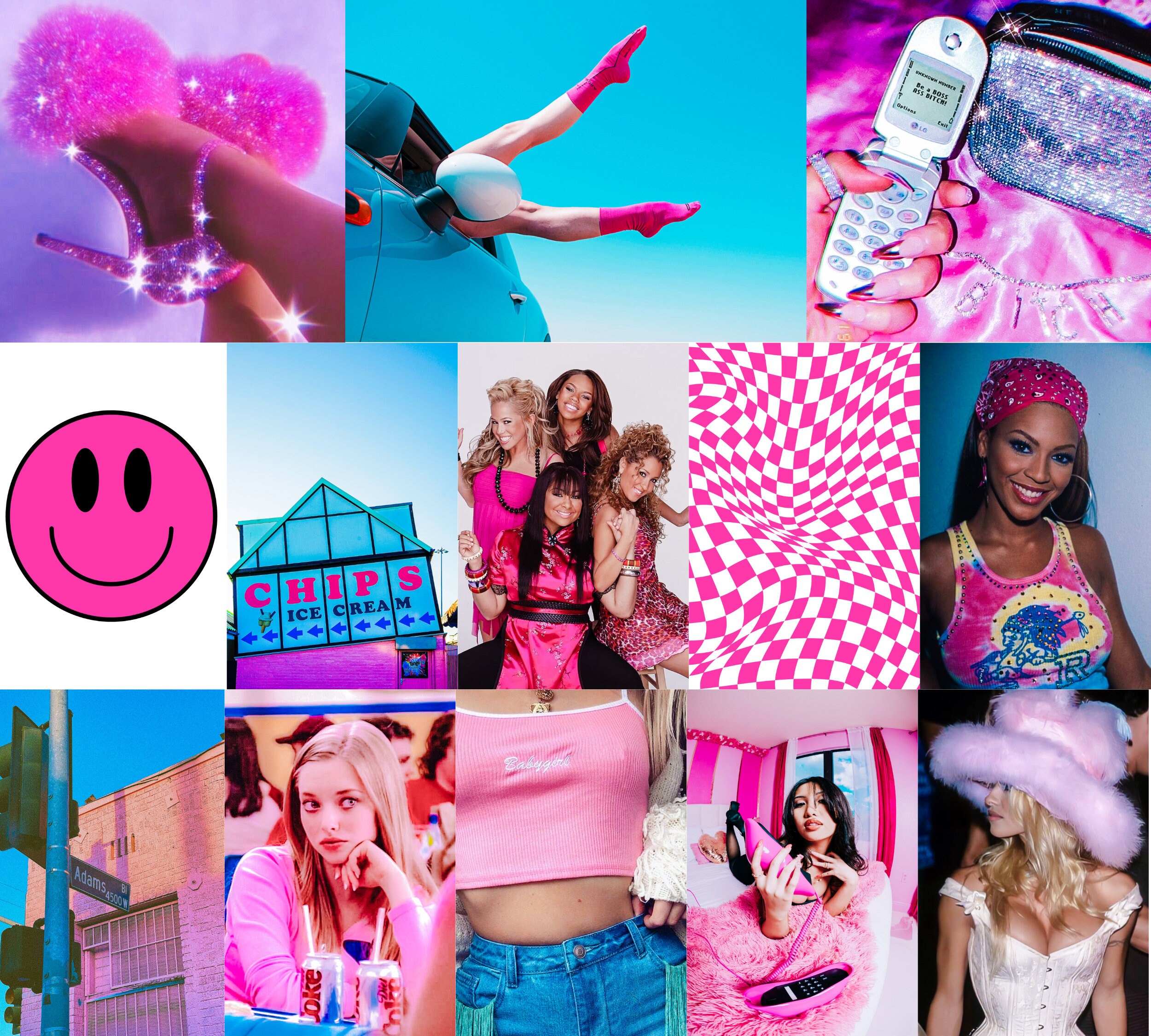 Preppy Y2K Collage Kit Instant Digital Download 160 Prints 4x6, 5x7 ...