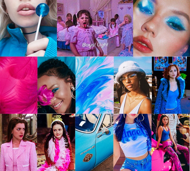 Preppy Y2K Collage Kit Descarga digital instantánea 160 impresiones ...