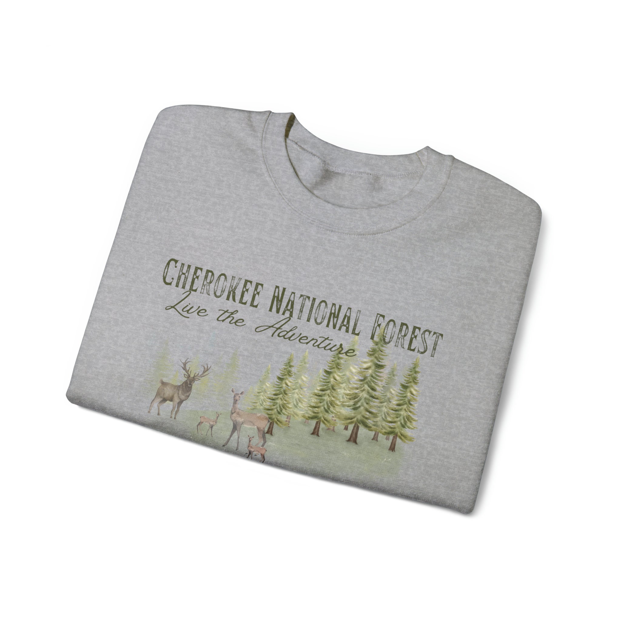 Cherokee National Forest. Tennessee Sweatshirt. Tennessee Travel ...