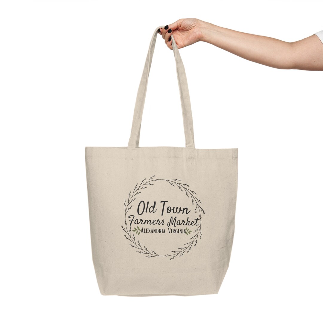 Old Town Farmers Market Reusable Produce Tote Bag Alexandria Virginia ...