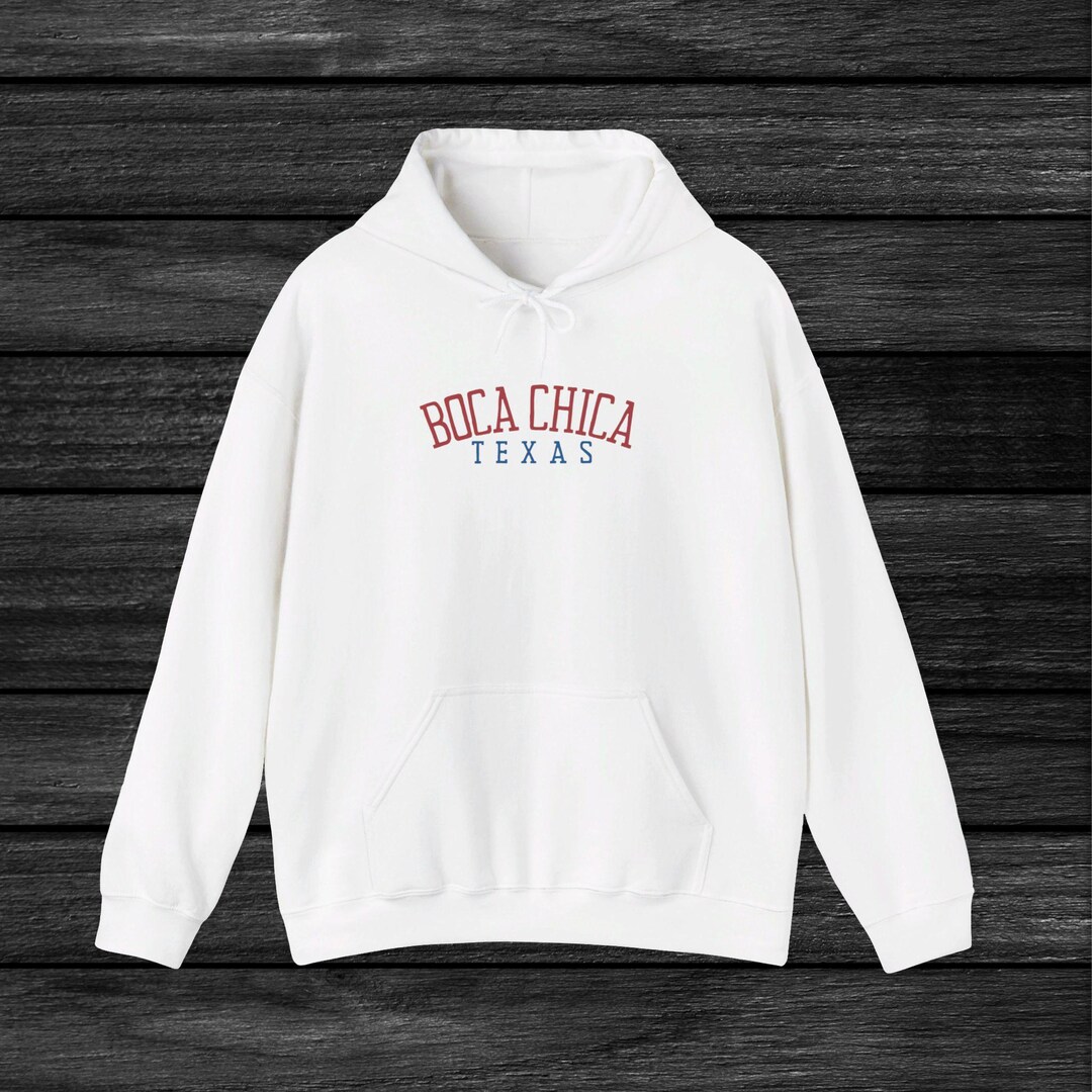 Boca Chica Texas Adult Sweatshirt Beach Hoodie Lone Star State Beach ...