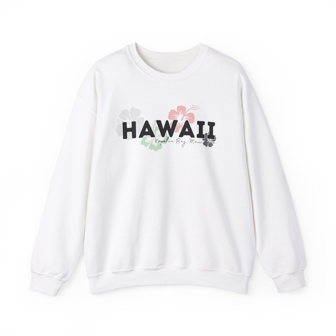 Maui Hawaii Sweatshirt. Kapalua Bay Maui. Hawaii Crewneck. Maui Beach ...