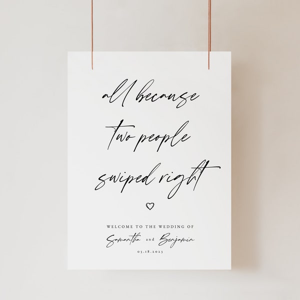 All Because Signs - Etsy