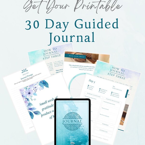 Guided Journal - Etsy