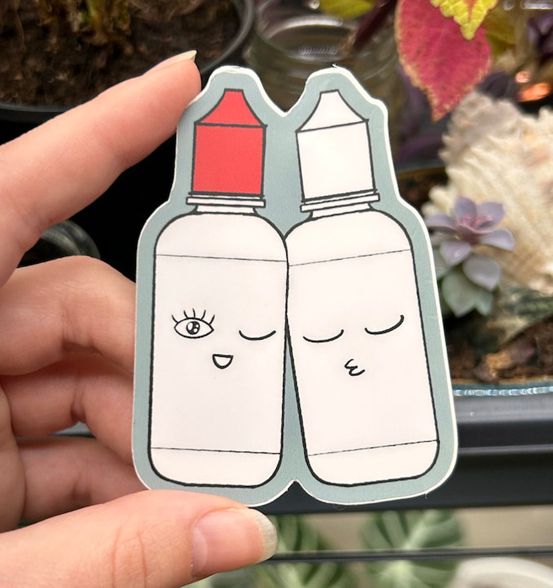 Eye Drop Bottles Sticker | Dilation Drops | Ophthalmic Technician ...