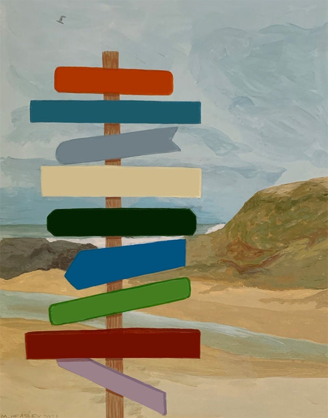 Custom Sign Painting With Your Favorite Places - Etsy