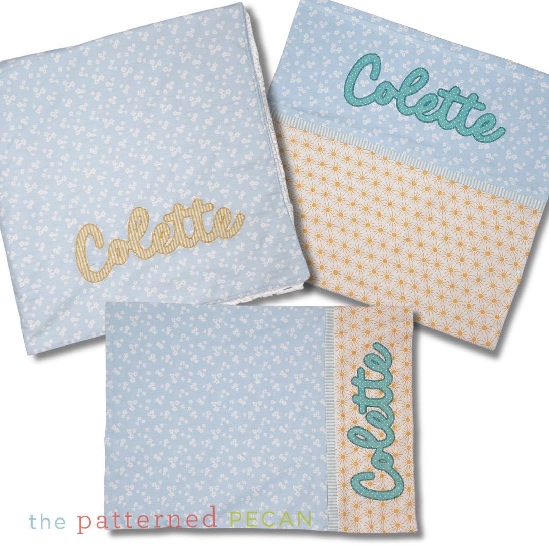 Back to School | Girls Custom Pillowcase, Blanket & Nap Mat Cover ...