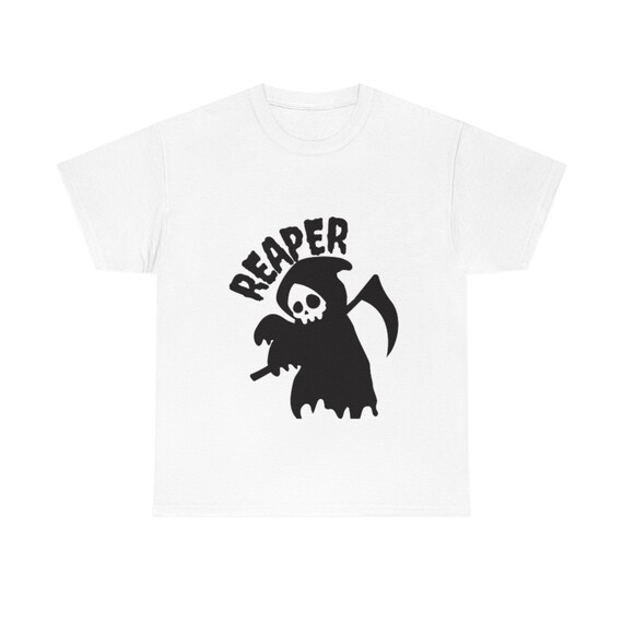 Reaper Drip Occult Dropout Unisex Heavy Cotton Tee Death - Etsy