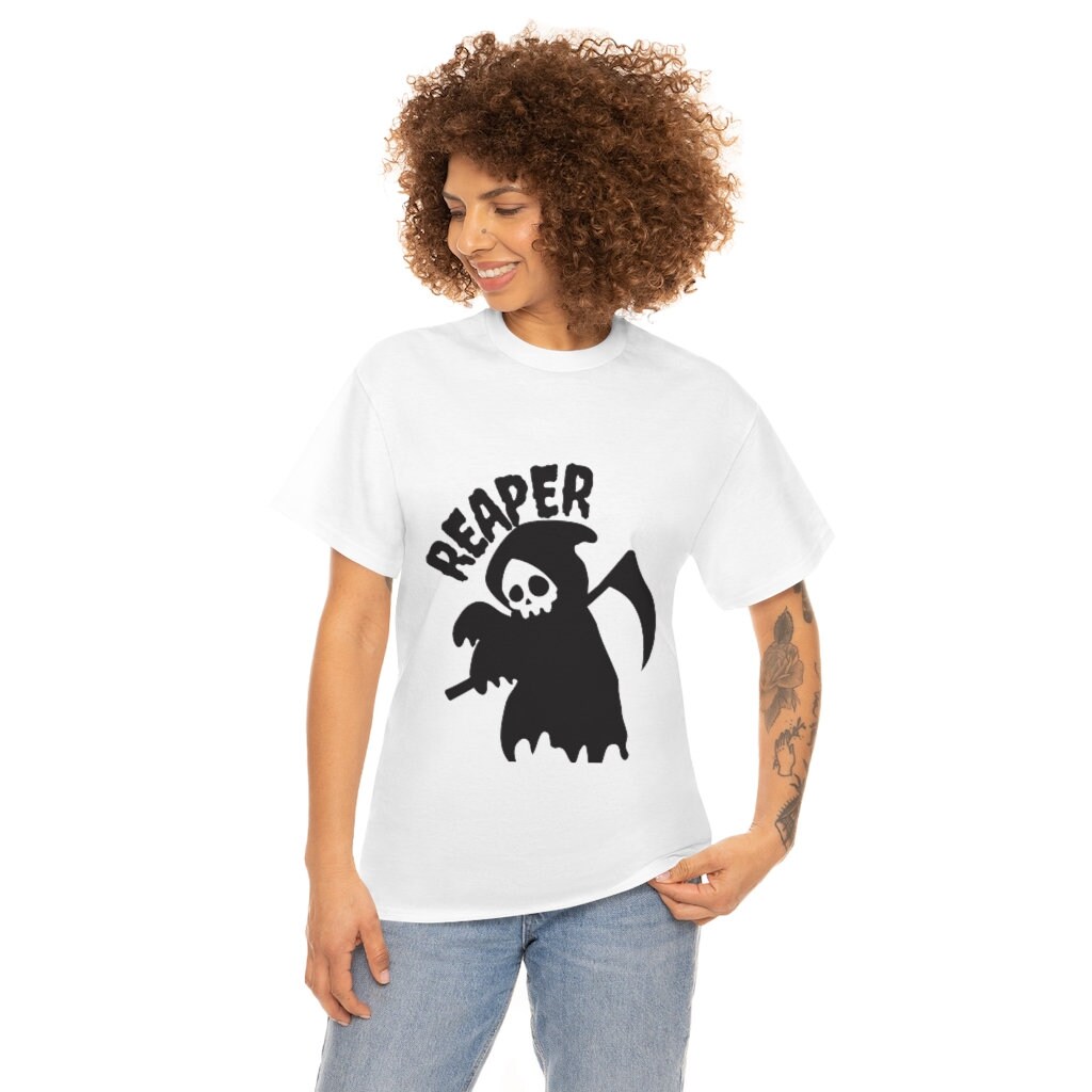 Reaper Drip Occult Dropout Unisex Heavy Cotton Tee Death - Etsy