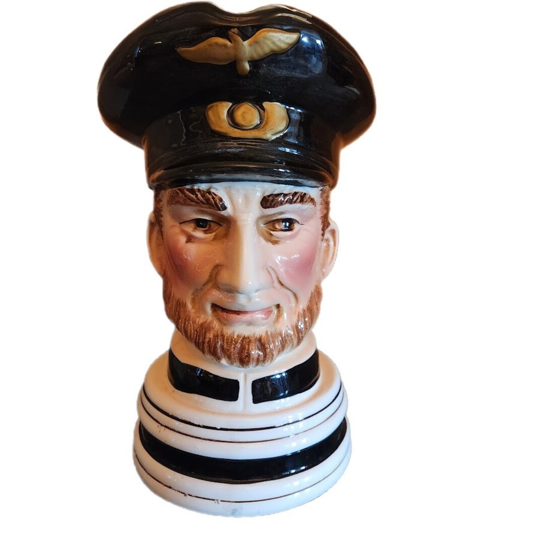 Vintage Ceramic Toby Jug / Pitcher With Musical Box - Etsy