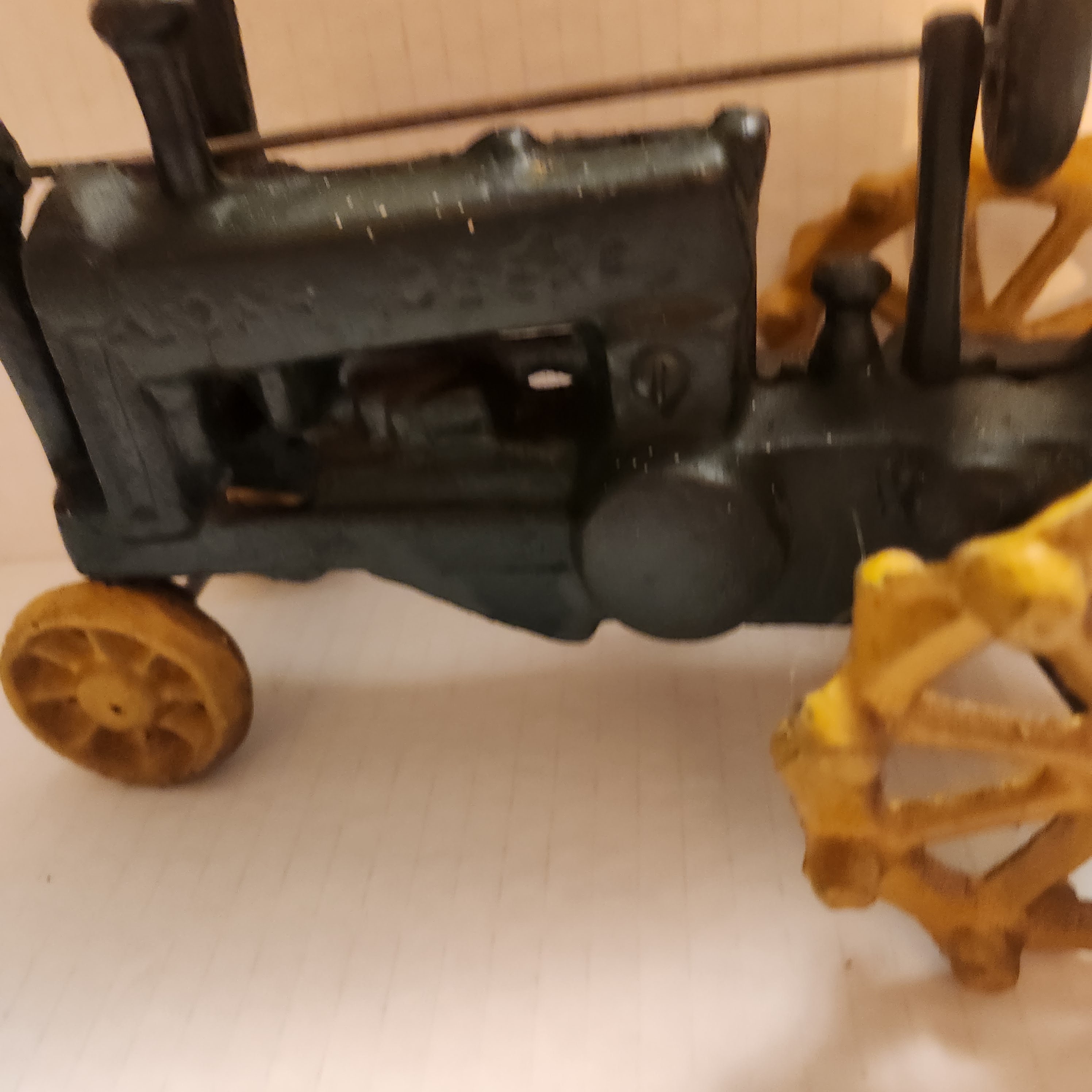 Vintage Cast Iron John Deere Tractor - Etsy