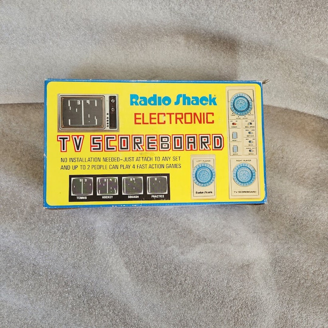 1976 Vintage Radio Shack Scoreboard in Box - Etsy