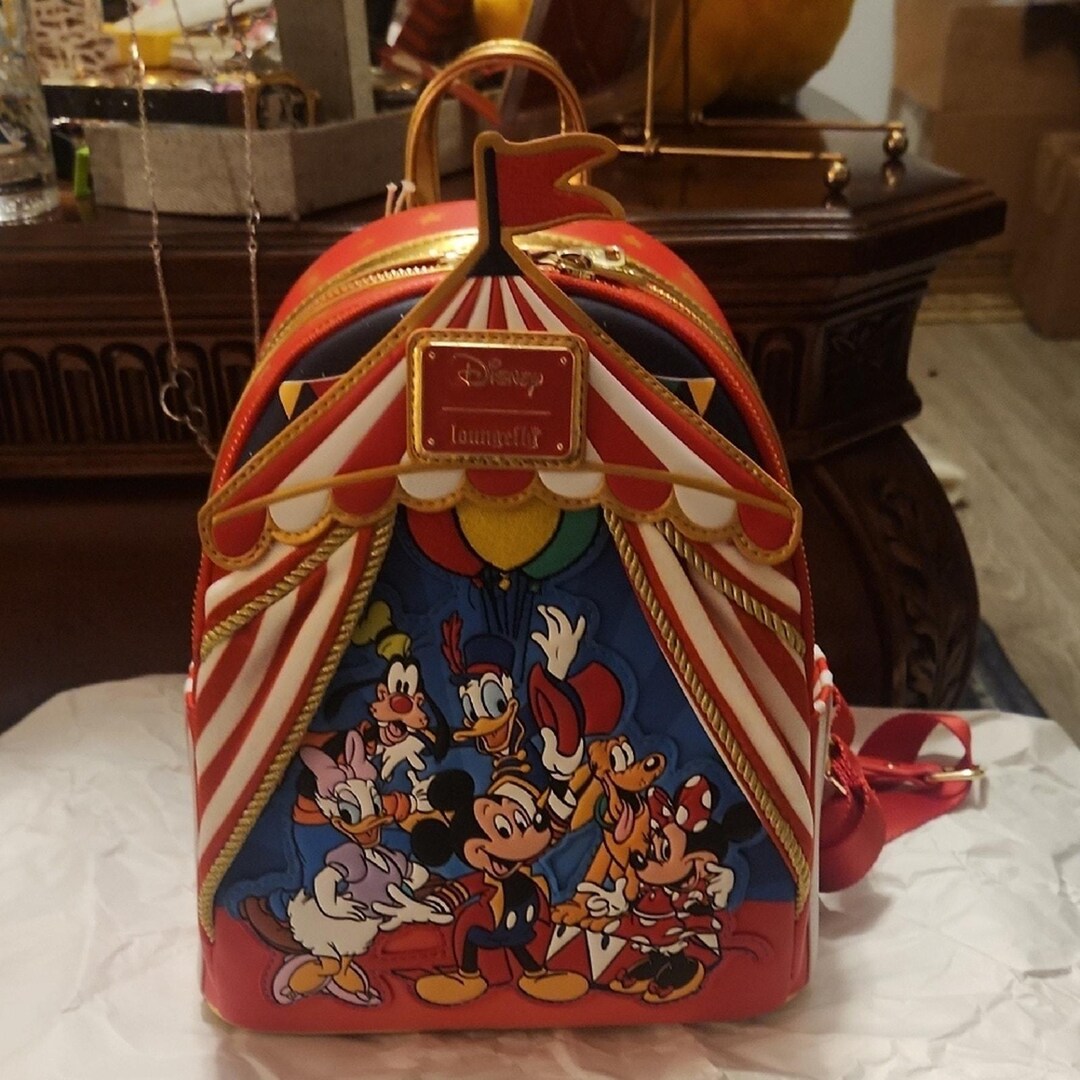 Loungefly Disney Circus Red Backpack - Etsy