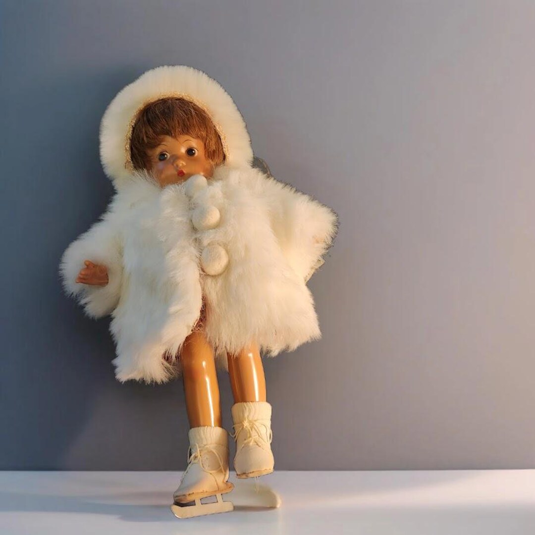 1st Anniversary Christmas Patsy Doll 1997 Effanbee Ice Skating Patsy ...