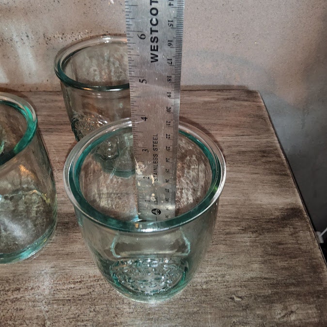 Authentic San Miguel Drinking Glasses 100% Recycled Glass Short Cups - Etsy