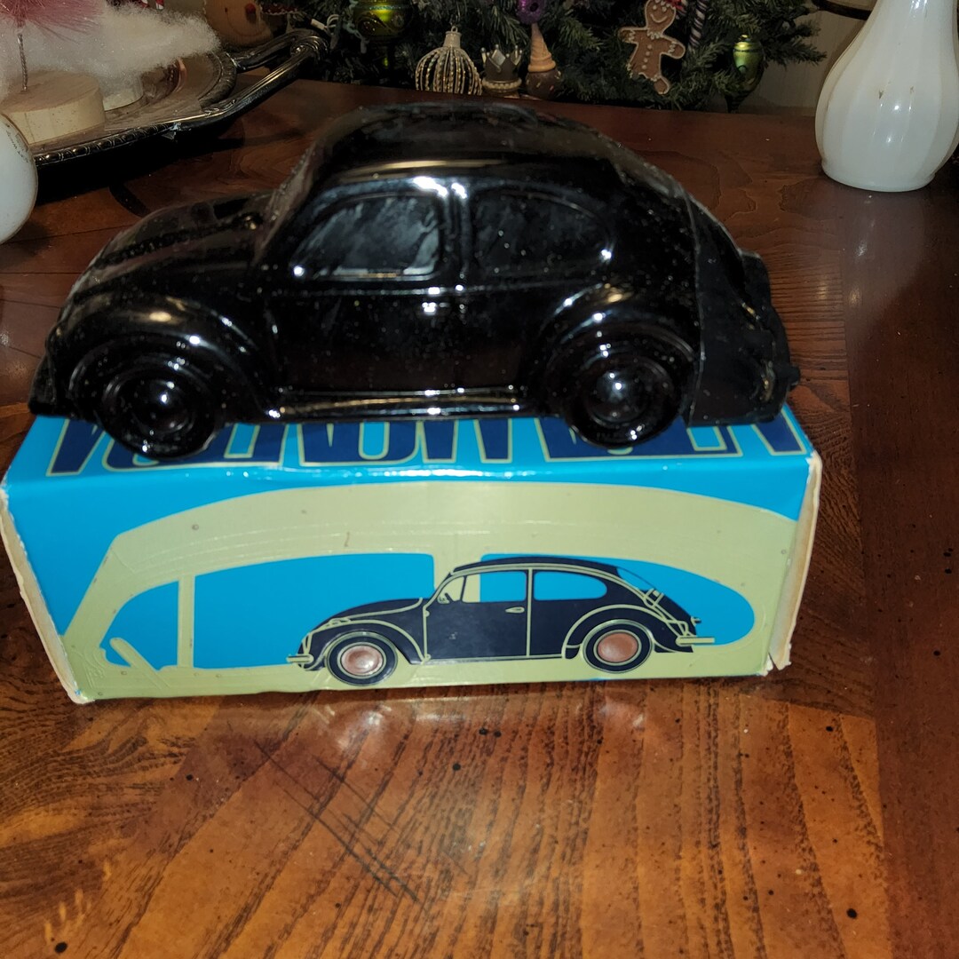 Vintage NIB Avon Car Bottle, 1970s Avon Volkswagon Beetle Glass Bottle ...