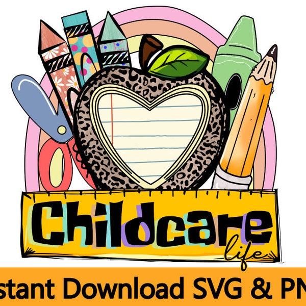Child Care Provider Svg - Etsy