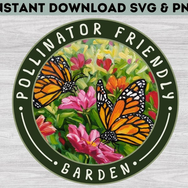 Pollinator Friendly Garden Sign - Etsy