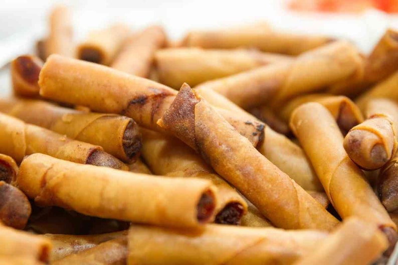 BEEF Lumpia (uncooked). EXTREMELY DELICIOUS! Perfect for Any Event ...