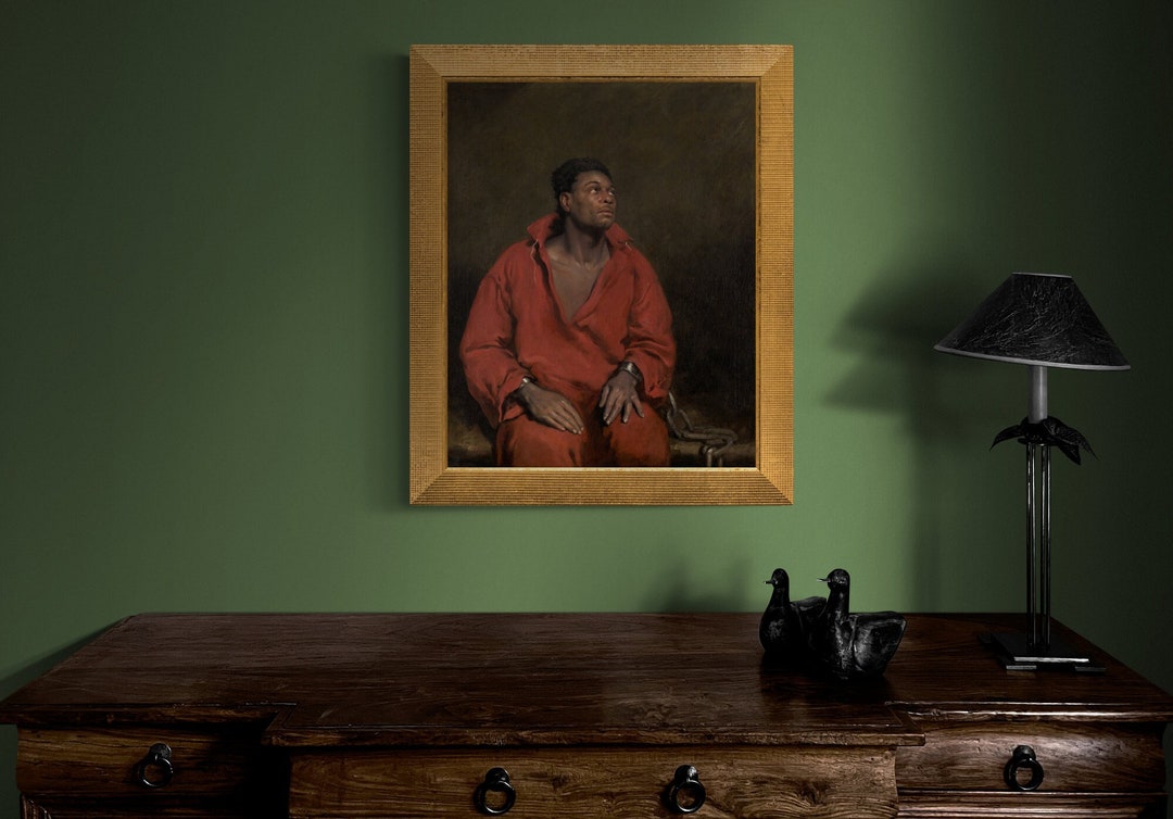 JOHN PHILIP SIMPSON, the Captive Slave (ira Aldridge), 1827, Giclee ...