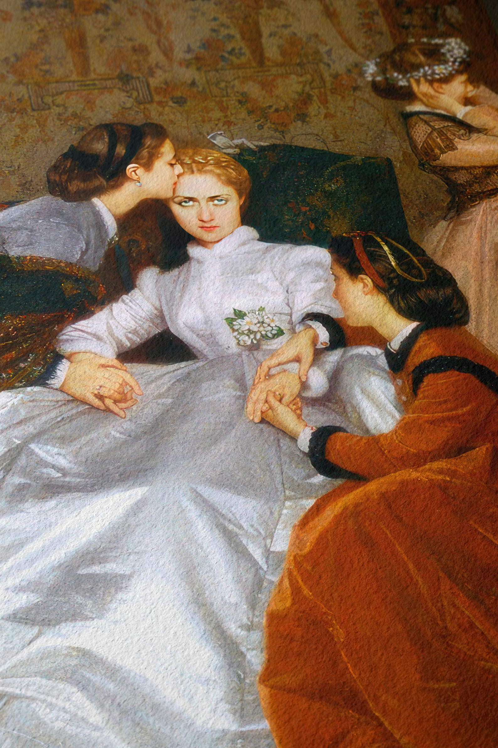 AUGUSTE TOULMOUCHE, "the Hesitant Fiancée" (1866), Giclee Fine Art ...